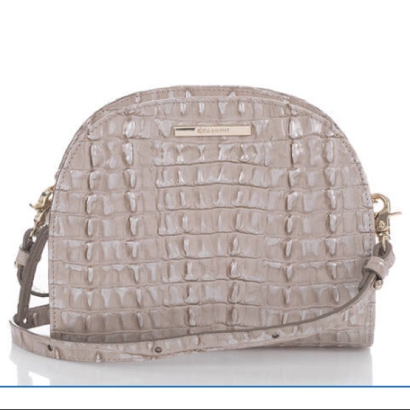 Brahmin | Bags | Brahmin Leah Warm Gray La Scala A Highshine ...